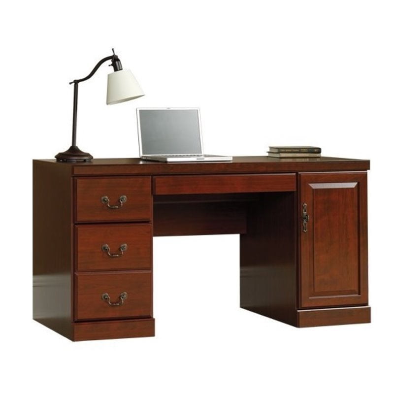 Bowery Hill Traditional Home Office Computer Credenza, Computer Desk in ...