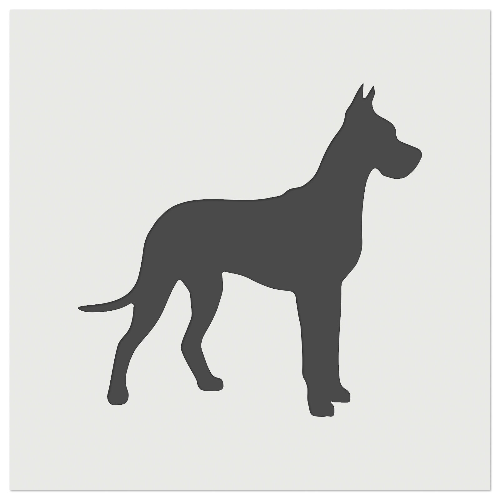 Great Dane Dog Solid DIY Cookie Wall Craft Stencil - 5.5 Inch - Walmart.com