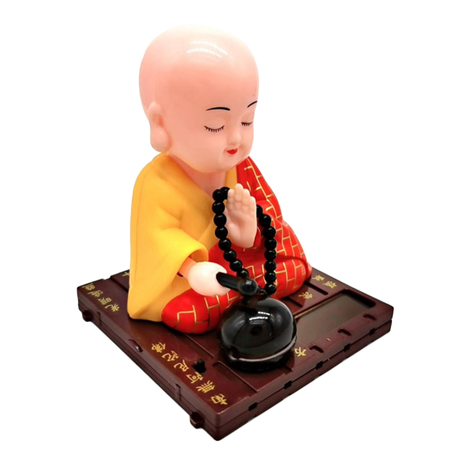 Buy Solar Powered Bobble Shaking Head Dancing Toy Buddhist Monk Doll ...