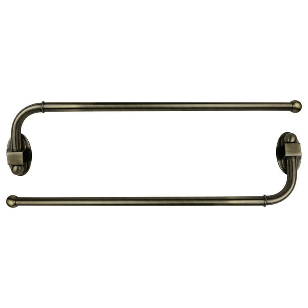 Urbanest Swing Arm Rods, 3/4", 24"-38", Antique Brass, Set of 2 ...