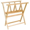 MEEDEN Wood Large Print Rack, Artist Storage Rack with Castors, Art ...