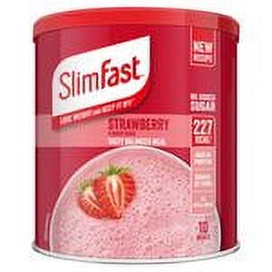 SlimFast Original Meal Replacement Shake Mix Powder, Strawberries ...