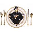 4 PCS Napkin Cloth 18.7in A Wide Range Of Uses Not Fade Not Ball For ...