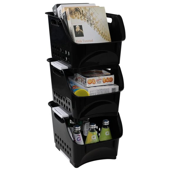 Stacking Bins Open Front