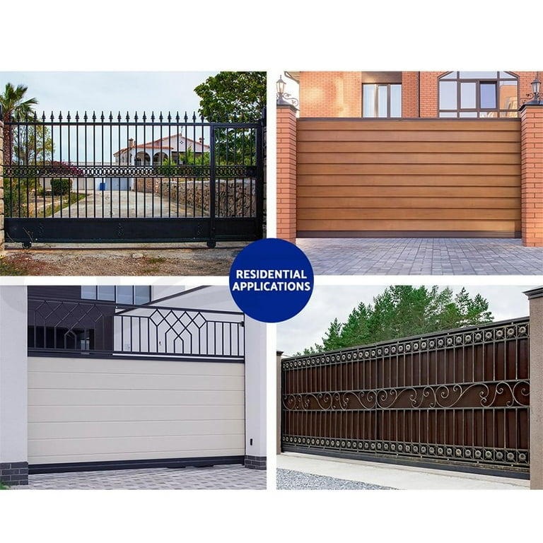 Motorized Sliding Gate Wood