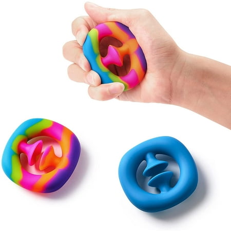 KSCD 2pcs Snapper Fidget Toys Pack Pop Toy Hand Exerciser Finger ...