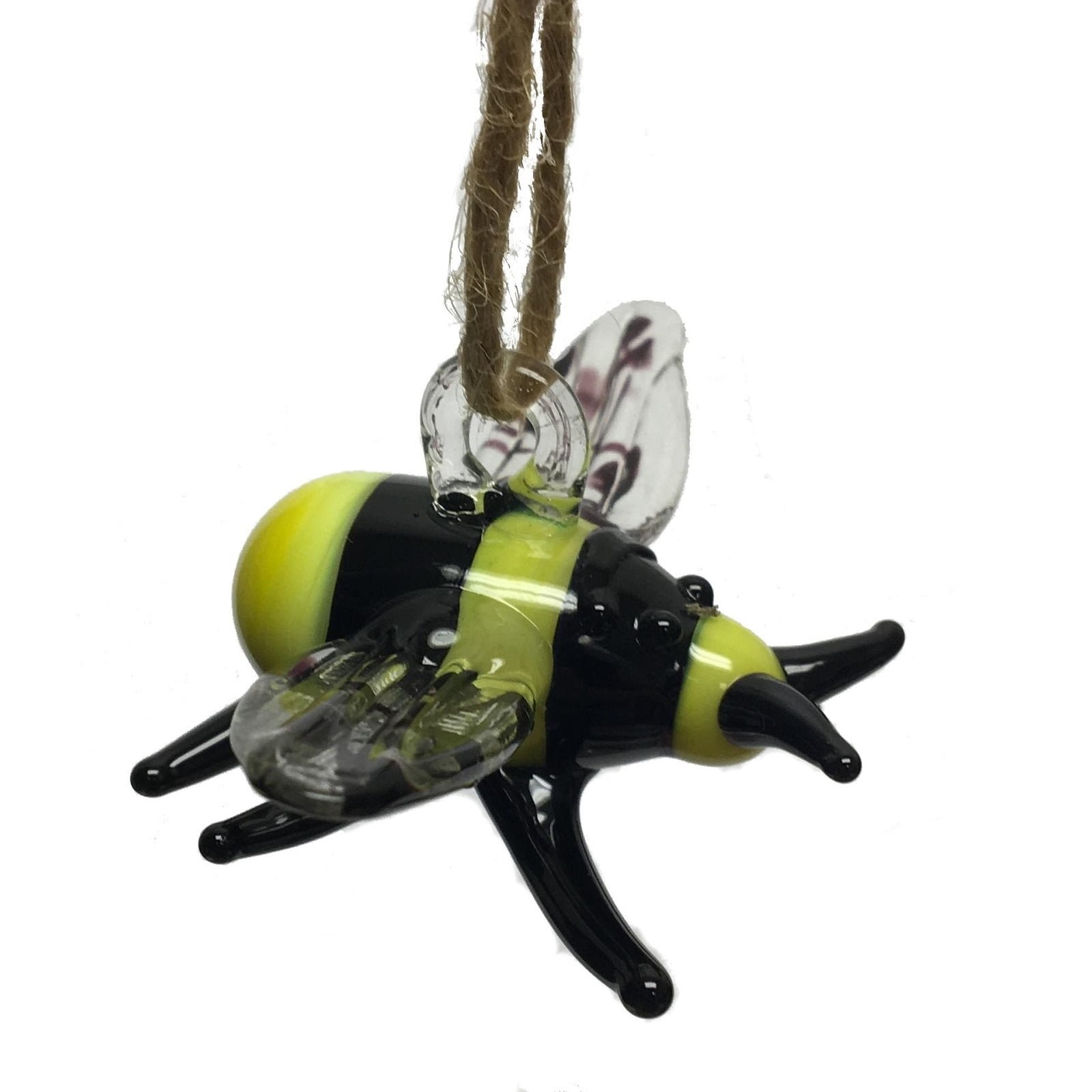 Yellow and Black Bee Christmas Tree Ornament Bumblebee Bug Decoration ...