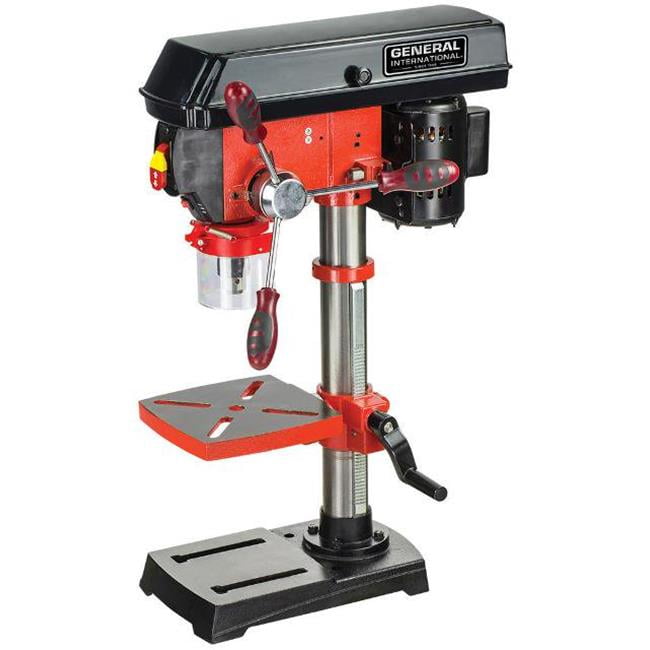 10 in. 5 Speed 3a Bench Mount Drill Press With Laser System And LED ...