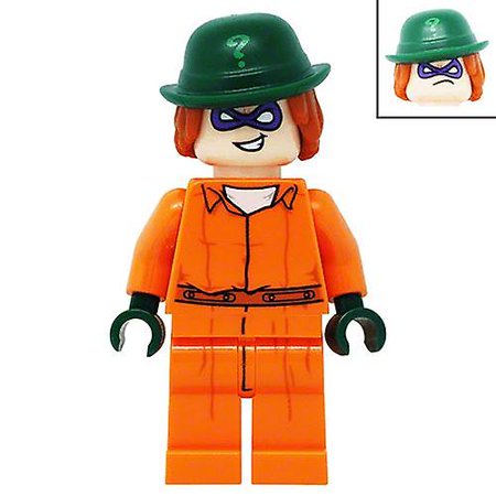 The Riddler in Arkham Suit LEGO Batman Movie LEGO Minifigures 70912 ...