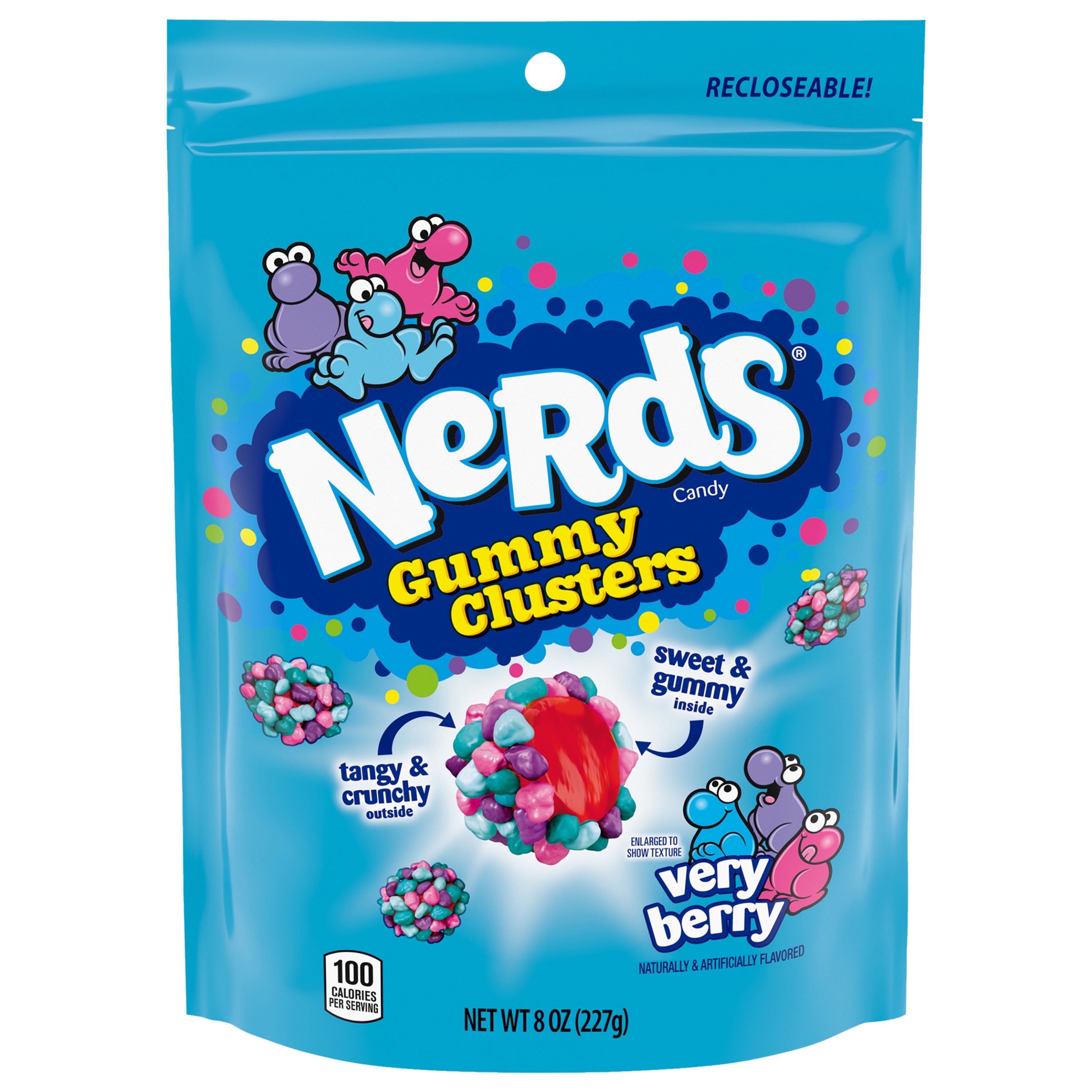 Nerds Gummy Clusters Very Berry Candy 8 Oz Bag Walmart nerds-gummy-clusters-very-berry-candy-8-oz-bag-walmart