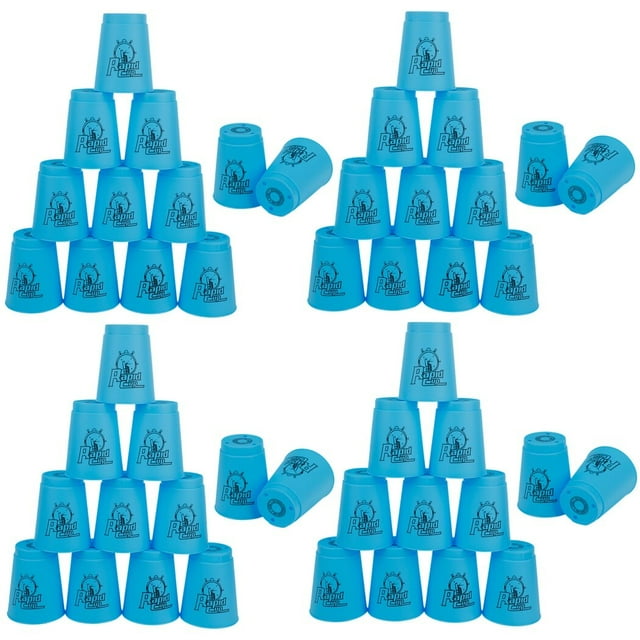 Sport Stacking Cups, 48pcs Sports Stacking Cups Speed Training Game for ...
