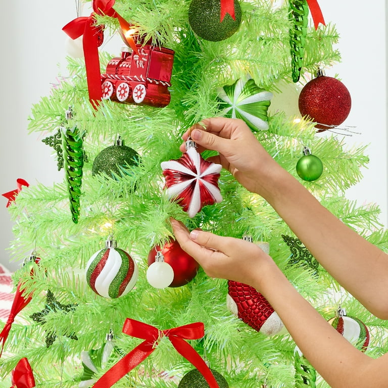 Lime Green Artificial Christmas Tree Small Bogota Artificial Tree