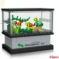 DIY Fish Tank Aquarium Turtle Lizard Lobster Clownfish Desktop ...