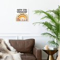 3drose, Rainbow and Woodland Animals Happy Sixth Birthday, 10x10 Wall ...