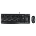 Logitech MK120 Wired Desktop Set, Keyboard/Mouse, USB, Black - Walmart.com