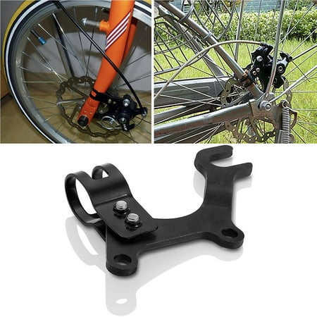 Strong Strength Bicycle Brake Adapter Metal Black Front Disc Brake ...