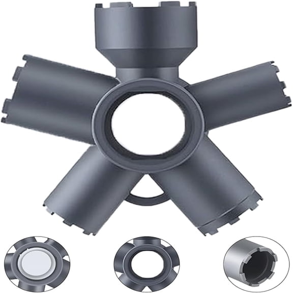 Rohl Rohl Neoperl Grey Color Complete M24 Aerator Insert With Flow ...