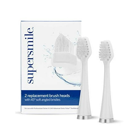 Supersmile Series II LS45 Replacement Brush Heads for Sonic Pulse ...