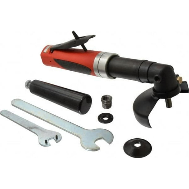 Sioux Tools 4" Wheel Diam, 12,000 RPM, Pneumatic Angle & Disc Grinder 3 ...