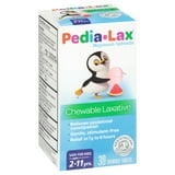 Pedia-Lax Laxative Chewable Tablets for Kids, Ages 2-11, Watermelon ...