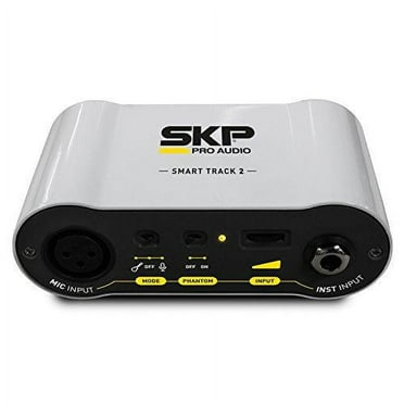 Professional USB Audio Interface with MIC/LINE, Guitar, AUX Stereo and ...
