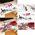 lanema Chinese Style Mouse Pad 31.50x11.81" Hills Plum Blossom Extended ...