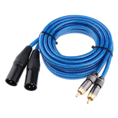 Audio Adapter Cable Double XLR Male Connector to Dual Male, Easy ...