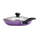 Farberware Dishwasher Safe Nonstick 15 Piece Cookware Set in Purple ...