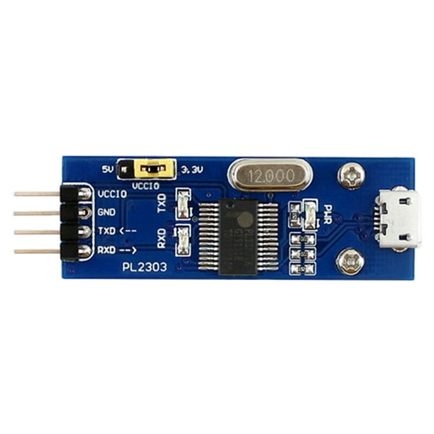 Placa UART USB PL2303, módulo de comunicación serie Micro-B, módulo ...