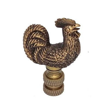 Antique Brass Decorative Monkey Lamp Shade Finial - Walmart.com