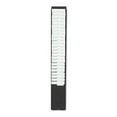 Acroprint 25-Pocket Expanding Time Card Rack, Plastic, Black - Walmart.com