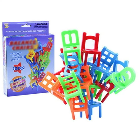 Balancing Chairs Stacking Game Intelligence Multiplayer Balance Game ...