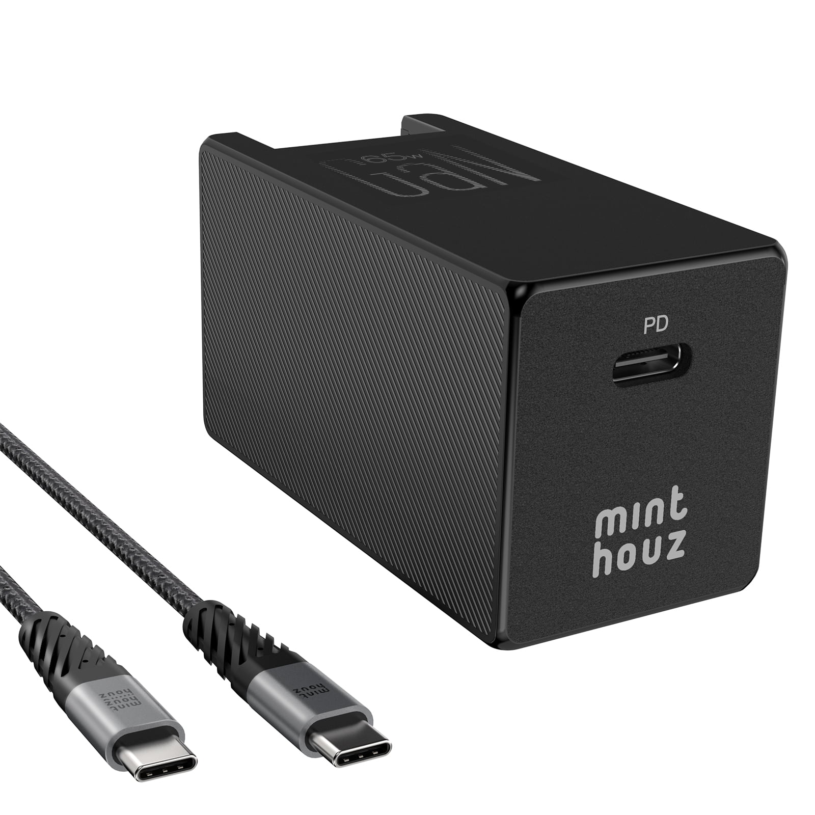 65W USB-C Wall Charger with Power Delivery, type C fast charger, for ...