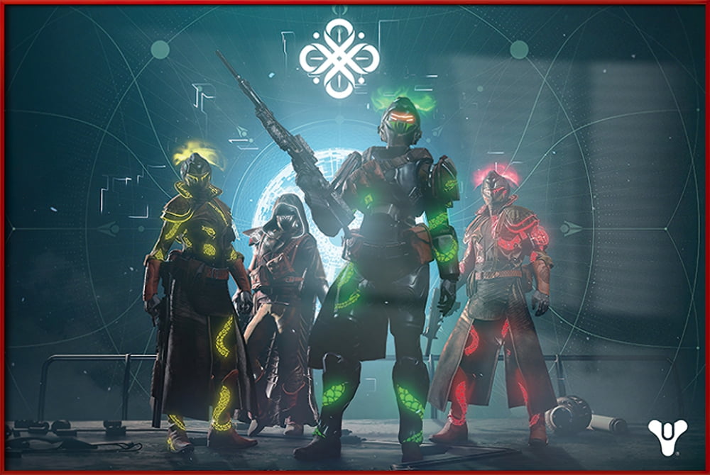 Destiny - Framed Gaming Poster (Gambit - Crew) (Size: 36" X 24") (Red ...