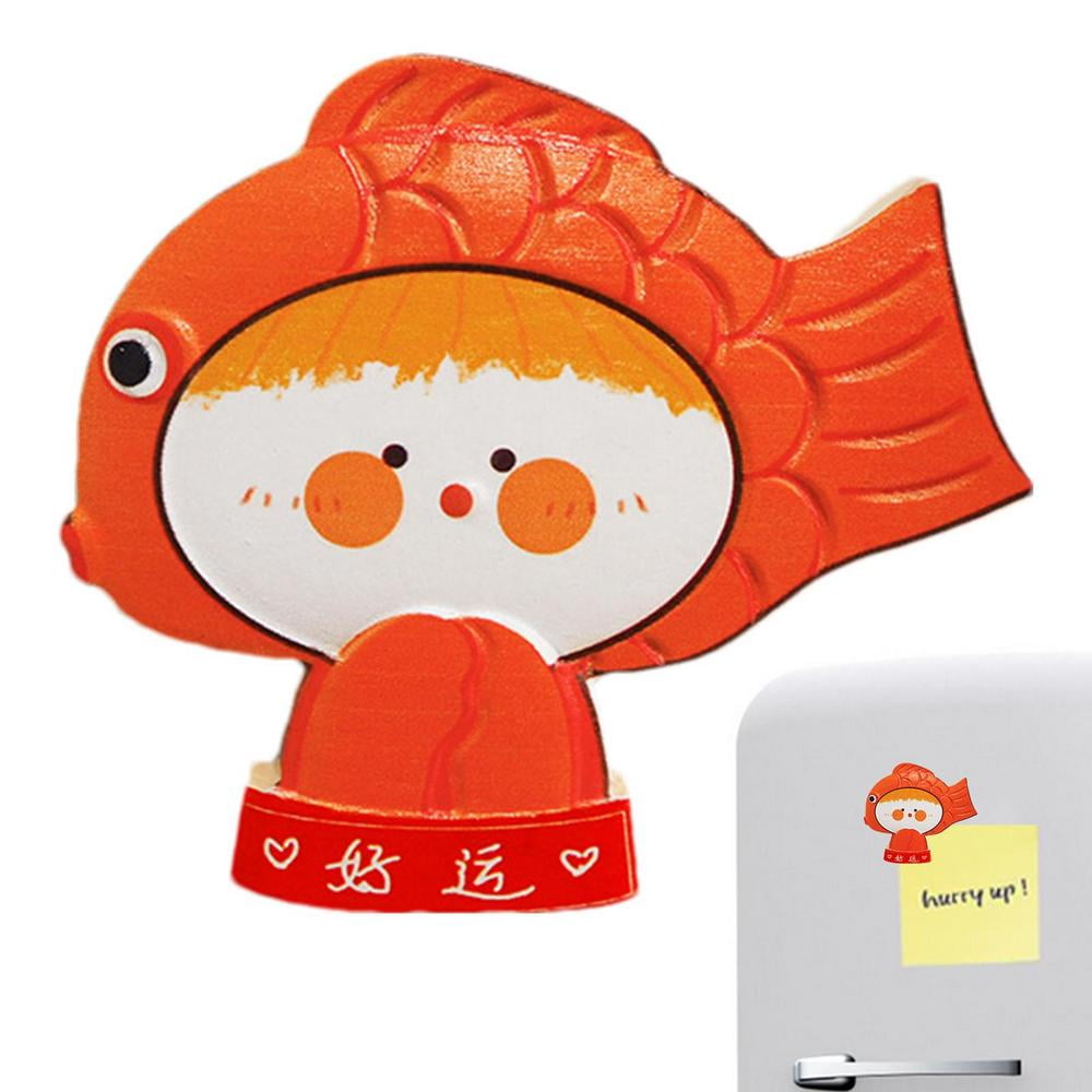 Chinese Cartoon Magnet | Chinese New Year Cartoon Lucky Fridge Magnet ...