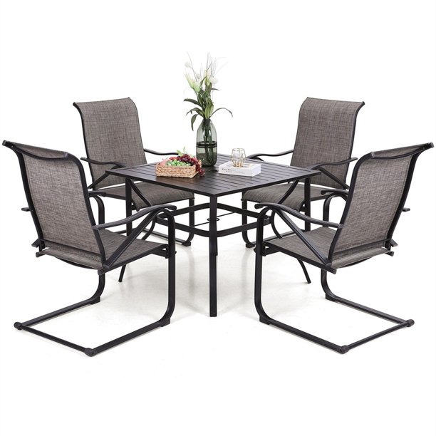 C Spring Patio Chairs