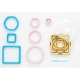 CLOVER Hana-Ami Flower Loom, Create Fun-Flowers, 6 Shapes, Wool, Yarn ...