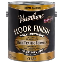 Varathane 230131 Crystal Clear Floor Finish, Semi-Gloss 1 Gallon ...