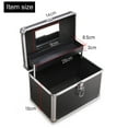Cosmetic Organizer Box Portable Make Up Case Lockable Storage Box for ...