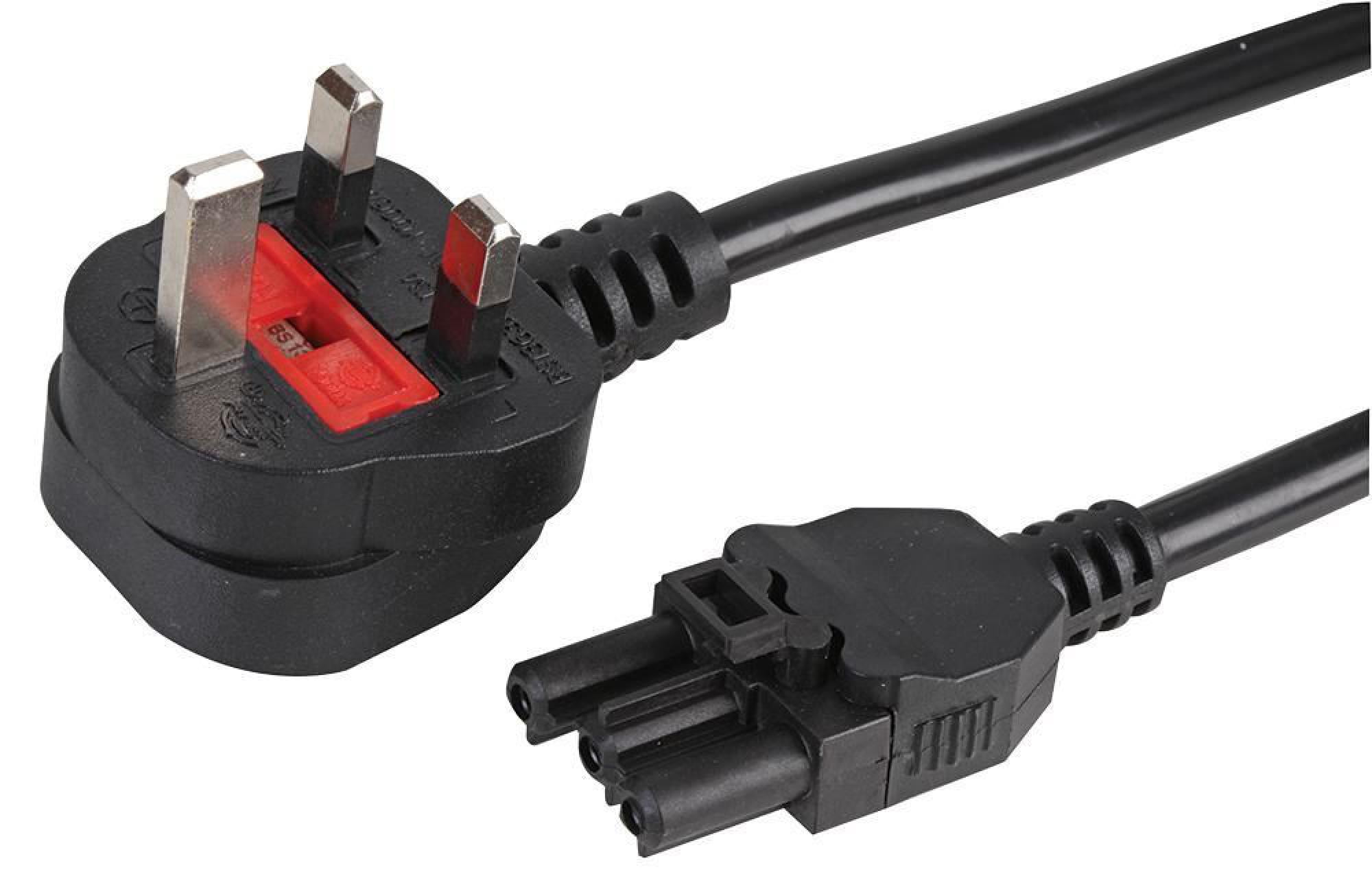 POWERDATA TECHNOLOGIES - 2m Wieland Plug to 13A UK Plug Power Lead ...