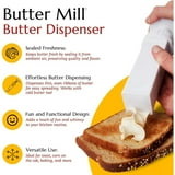 Max Space Butter Mill Butter Dispenser Stick with Tablespoon Gradations ...