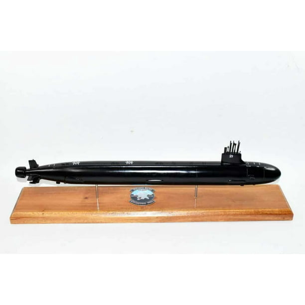 USS Seawolf (SSN-21) Submarine,Navy,Scale Model,Mahogany,20 inch ...