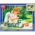 Paint Works Paint By Number Kit 20"x16"-darling Angel - Walmart.com