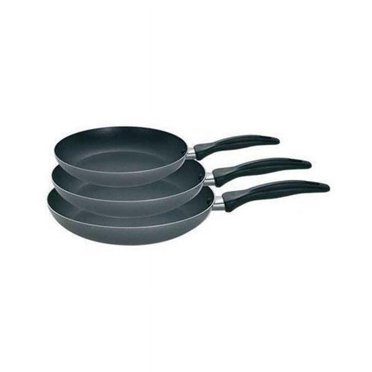 T-Fal 3-Piece Nonstick Fry Pan Set with Titanium Coating and Thermo ...