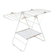 Costway Portable & Foldable Heavy Duty Laundry Clothes Drying Rack ...