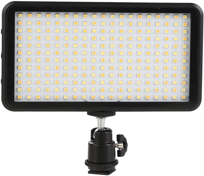 W228 LED Video Light 6000k Dimmable Ultra Bright Panel Digital Camera ...