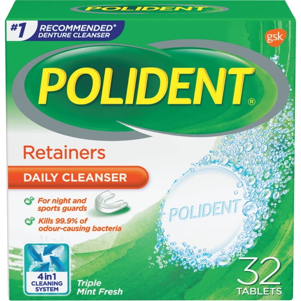 D-POLIDENT POLIDENT RETAINERS - Walmart.ca