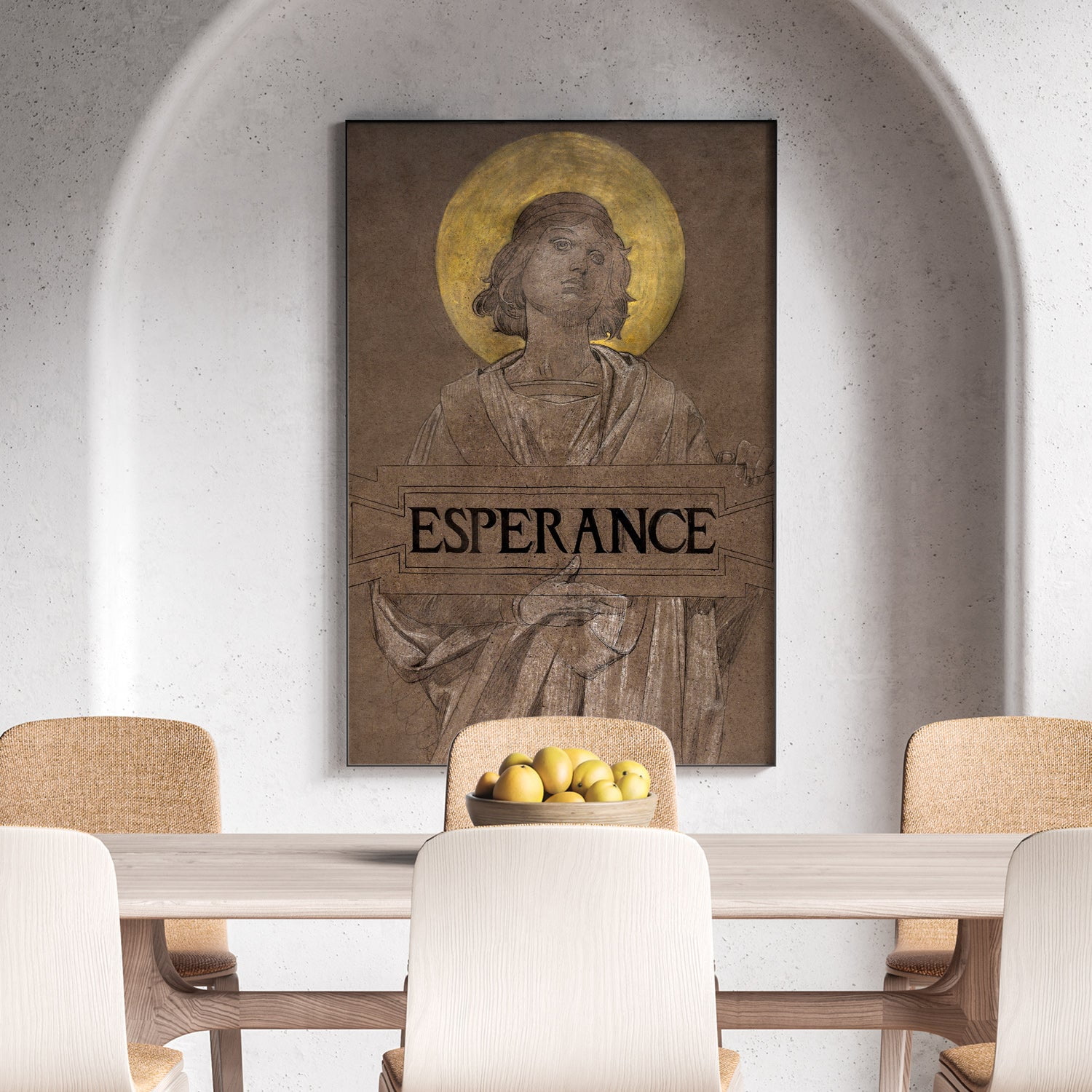 Figure of Hope - 1895 | Luc Olivier Merson | Premium Fine Art Print ...