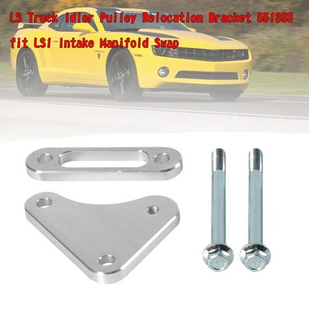 LS Truck Idler Pulley Relocation Bracket 551353 Fit for LS1 Intake ...