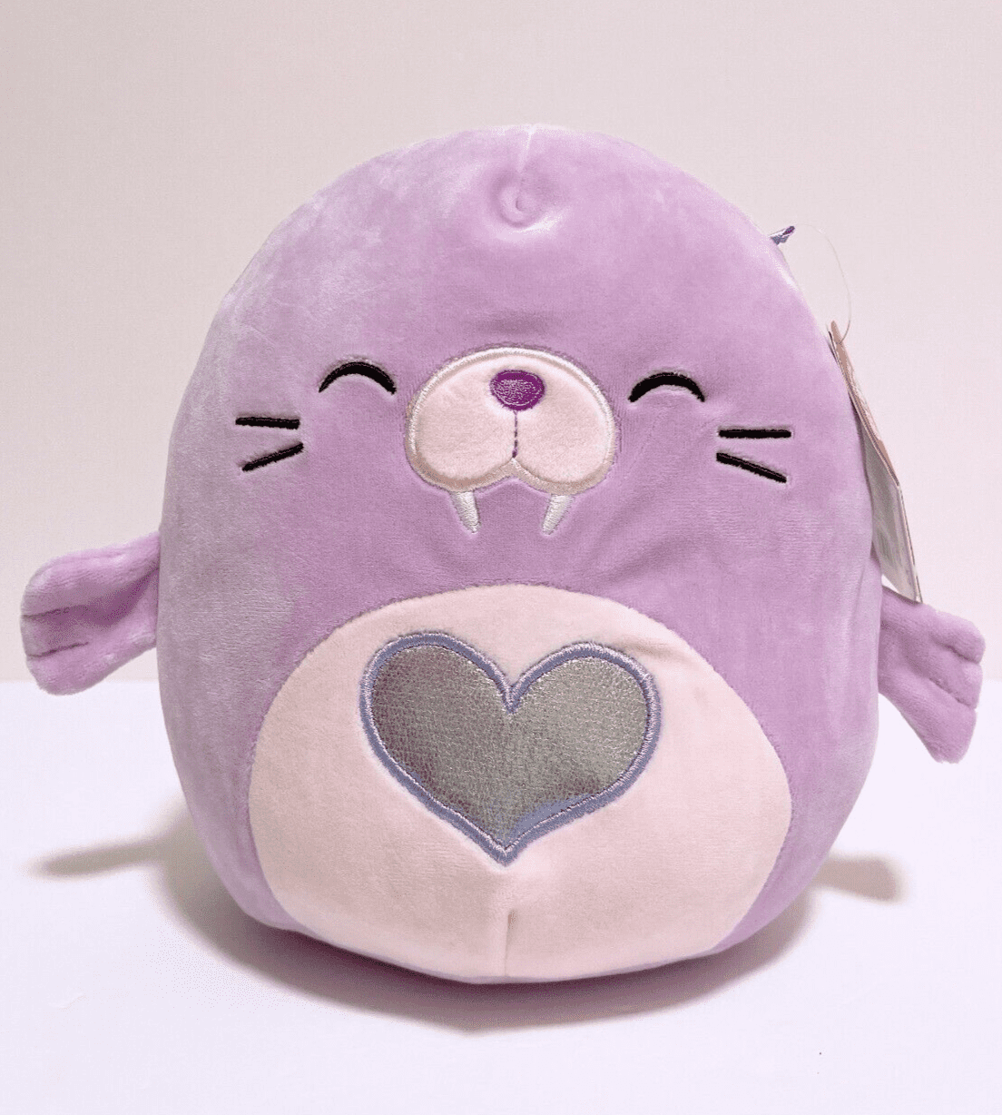 Squishmallows 2023 Valentine Squad D 8" Winnie the Purple Walrus Plush ...